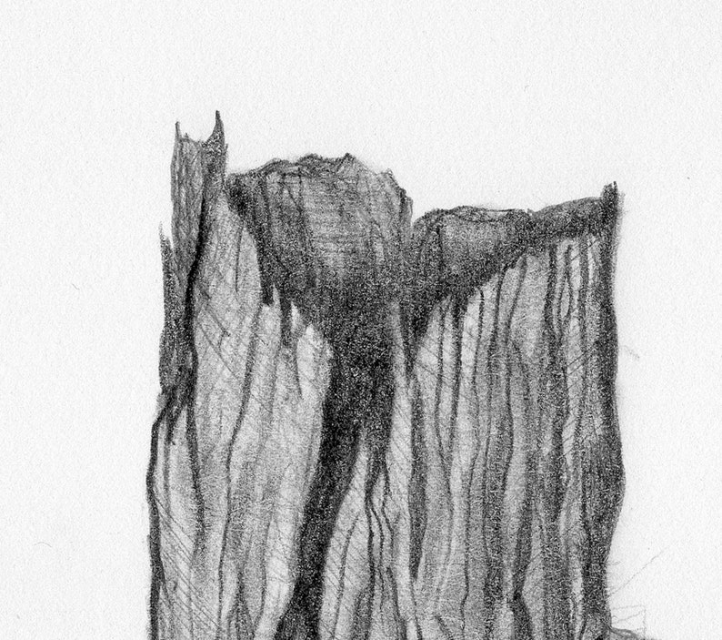 Trunk Treats - Pencil Drawing Print - Etsy