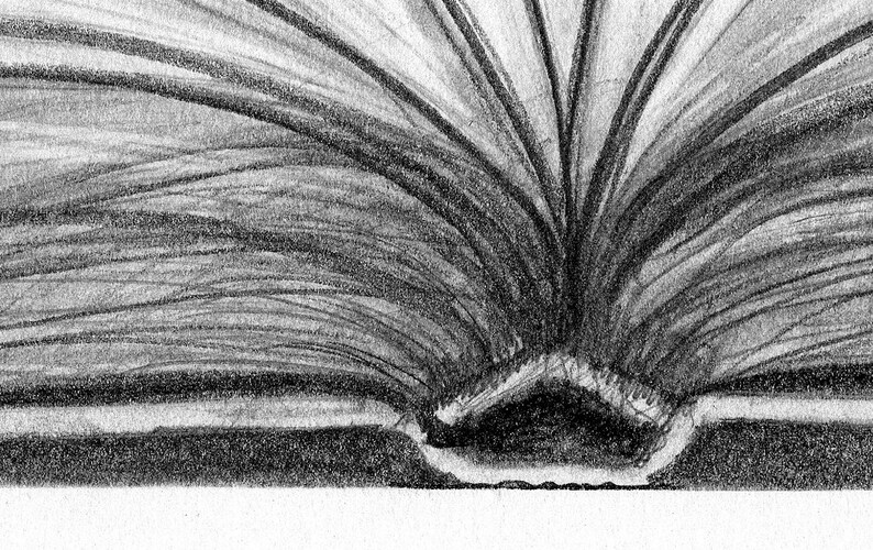 Pencil Drawing Print Be Daring Day 365 - Etsy