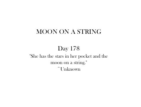 Pencil Drawing Print - Moon on A String - Day 178 - Etsy