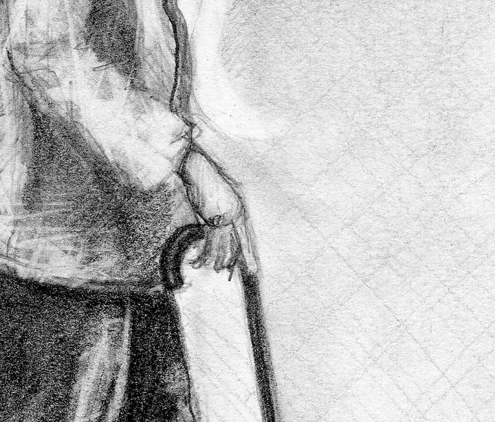 Pencil Drawing Print - Shadows and Sunshine Day 363 - Etsy