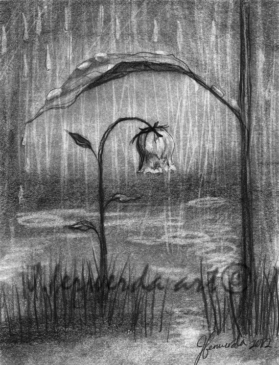 Pencil Drawing Print Covered in Prayer Day 238 | Etsy