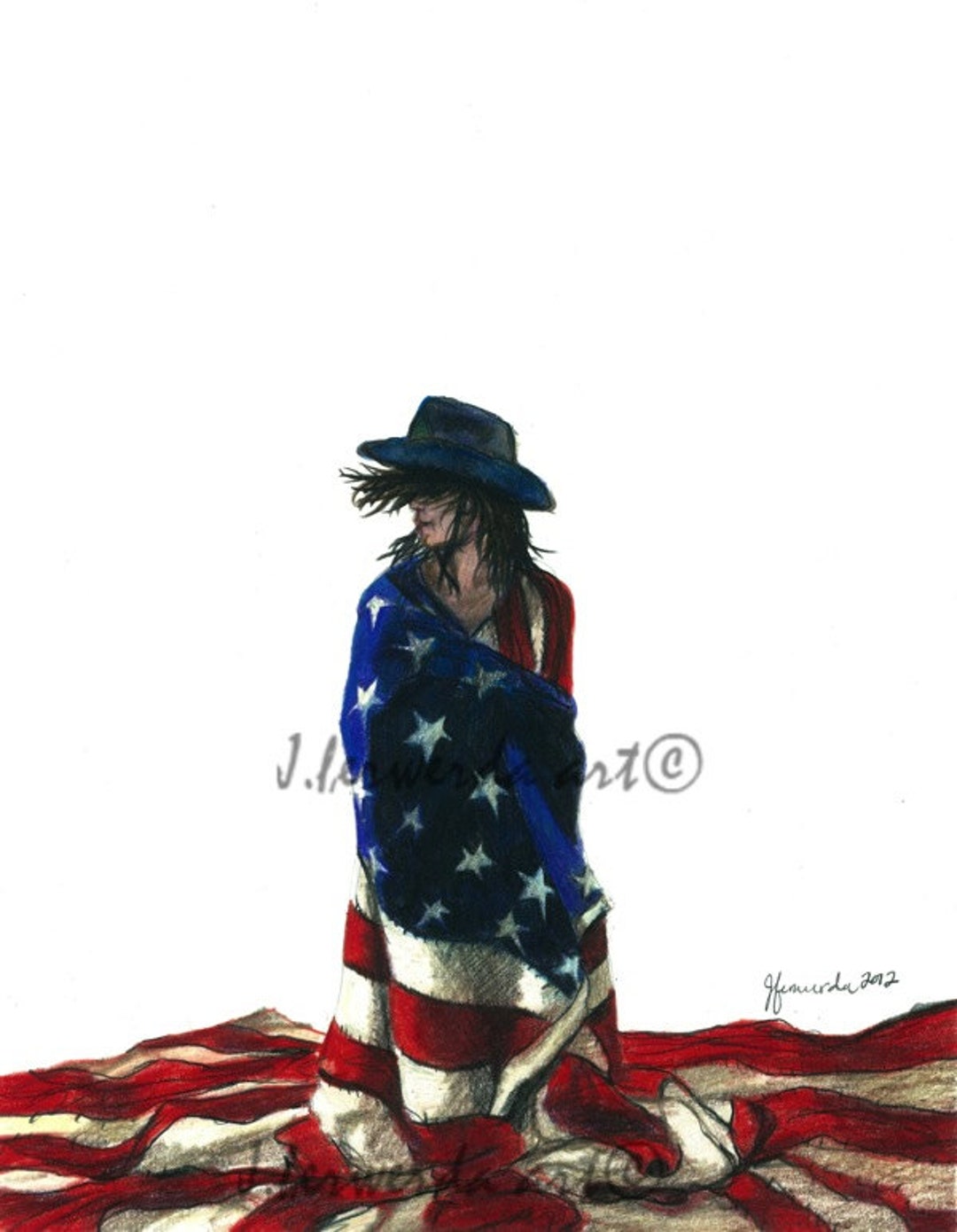 Colored Pencil Drawing Print - You Find Freedom Inside - Day 168 - Etsy