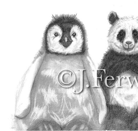 Pencil Drawing Print - Be Yourself - Day 297 - Etsy