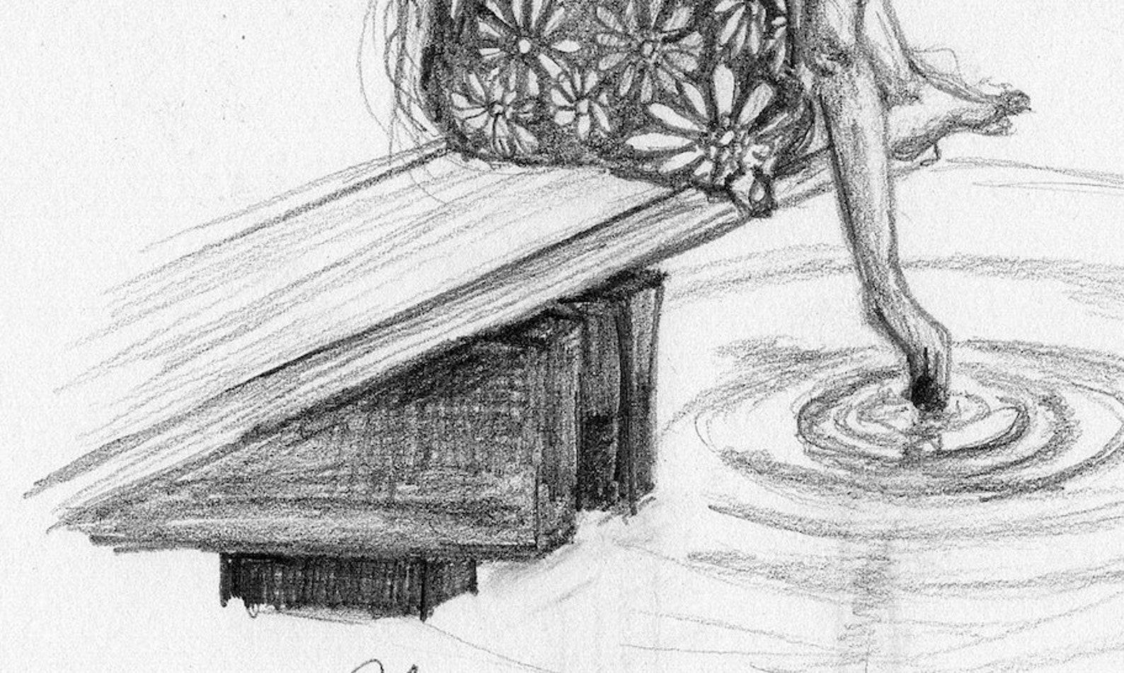 Pencil Drawing Print - Runaway Imagination Day 4 - Etsy