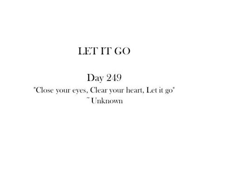 Pencil Drawing Print - Let It Go - Day 249 - Etsy