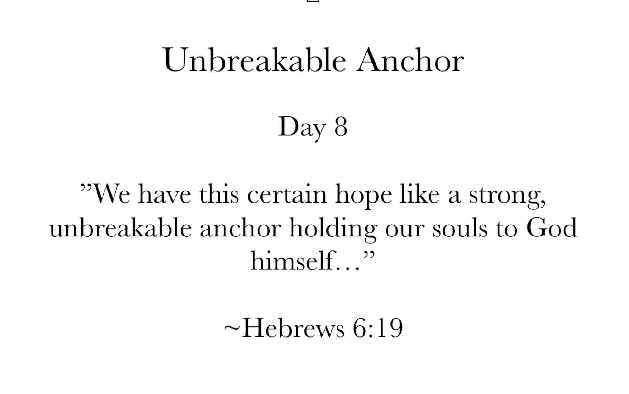 Unbreakable Anchor - Pencil Drawing Print - Etsy