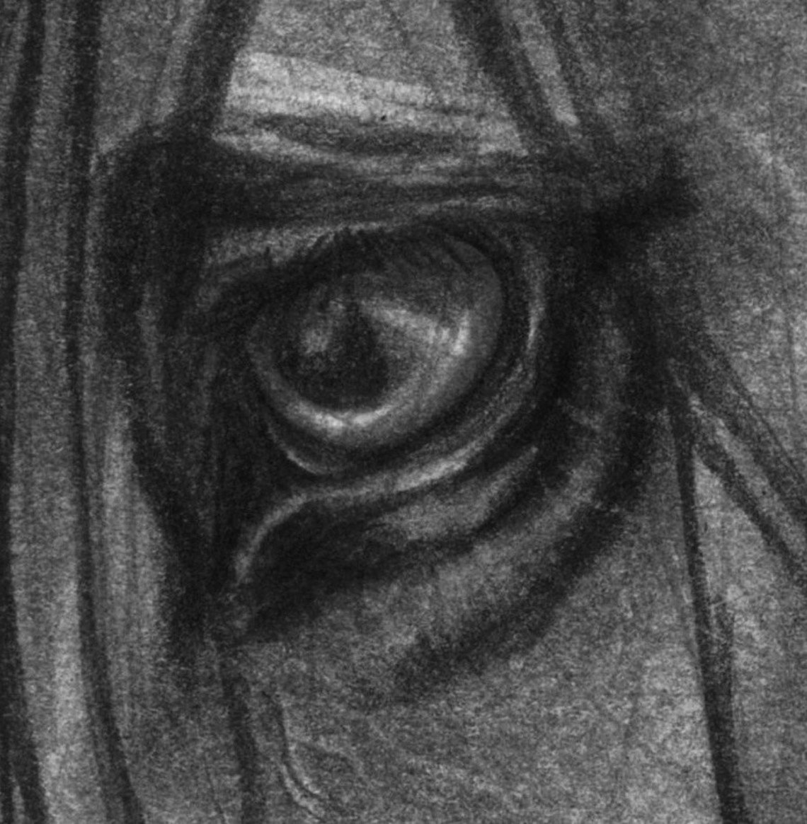 Pencil Drawing Print - Wide Eyed Wanderer - Day 320 - Etsy