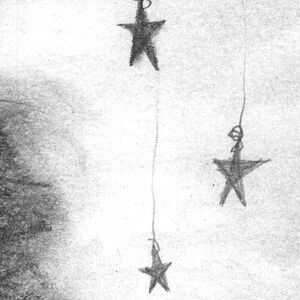 Pencil Drawing Print - Tree Stars - Day 355 - Etsy