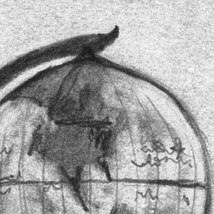 Pencil Drawing Print - the World We Want - Day 212 - Etsy