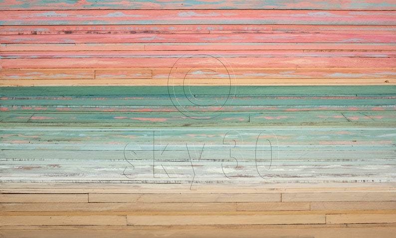 Coastal Framed Wood Art Horizon Print- Modern Beach Decor, Linear ...