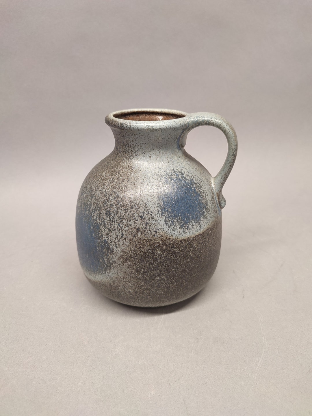 West Germany Vase by Steuler 514/15 Fat Lava - Etsy