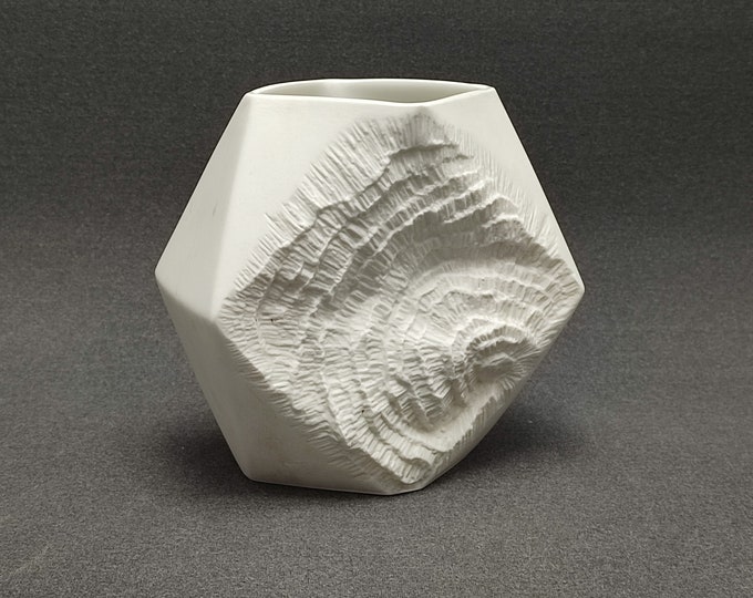 Kaiser White Bisque Porcelain Vase -275/16 - Germany - Etsy