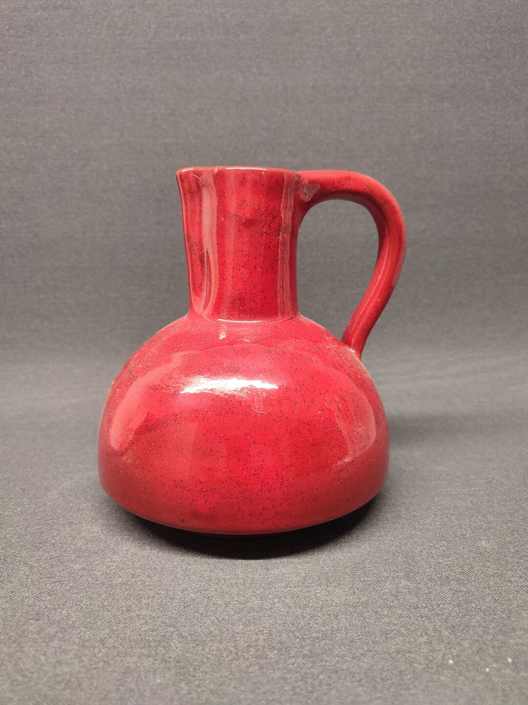 Red German Studio Pottery by Hartwig Heyne ( Hoy ) - WGP Vintage Retro ...