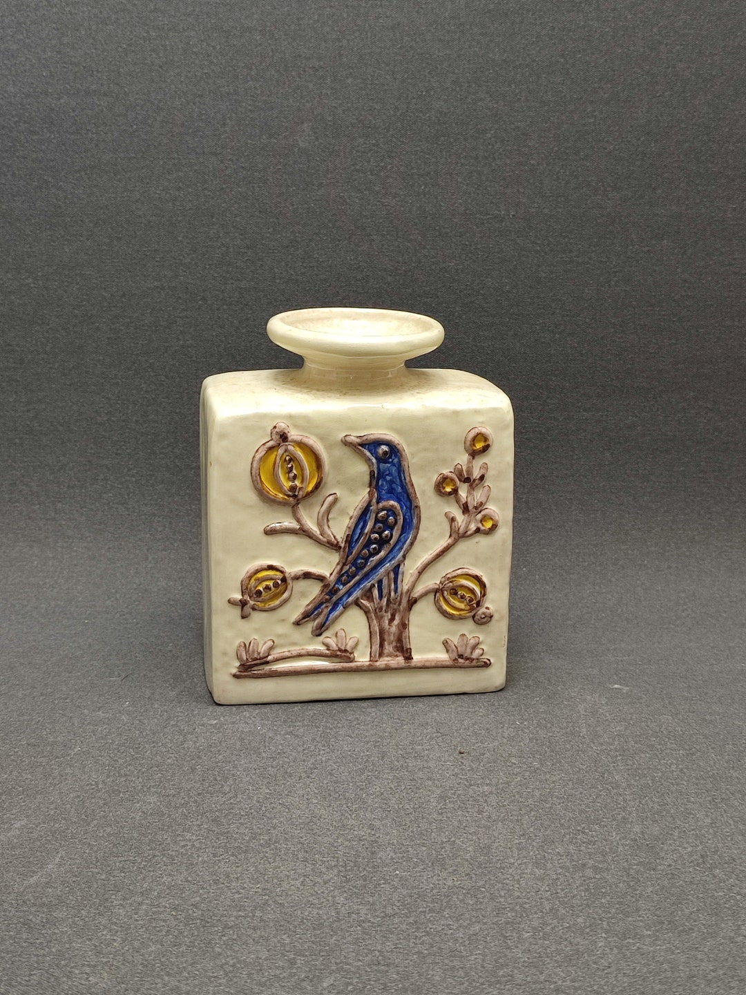 Bolzano South Tirol Thun Vase - Italy - Bird - Etsy