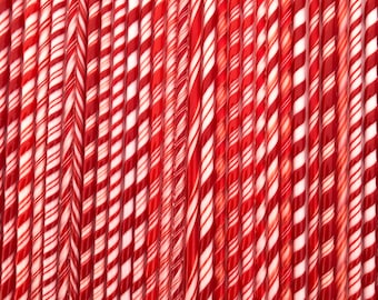 COE 90 One of Each 6 Rainbow Bullseye Glass Twistie - Etsy