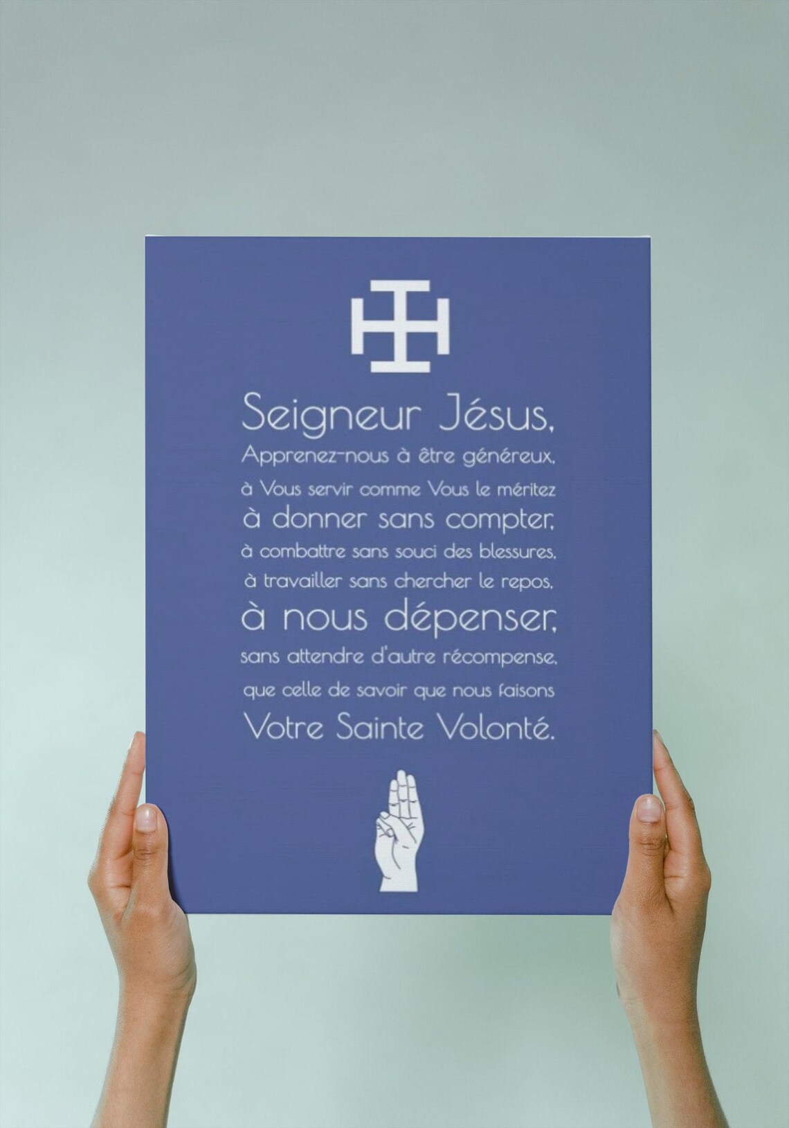 Toile Prière Scoute ou Promesse Scoute - Etsy France