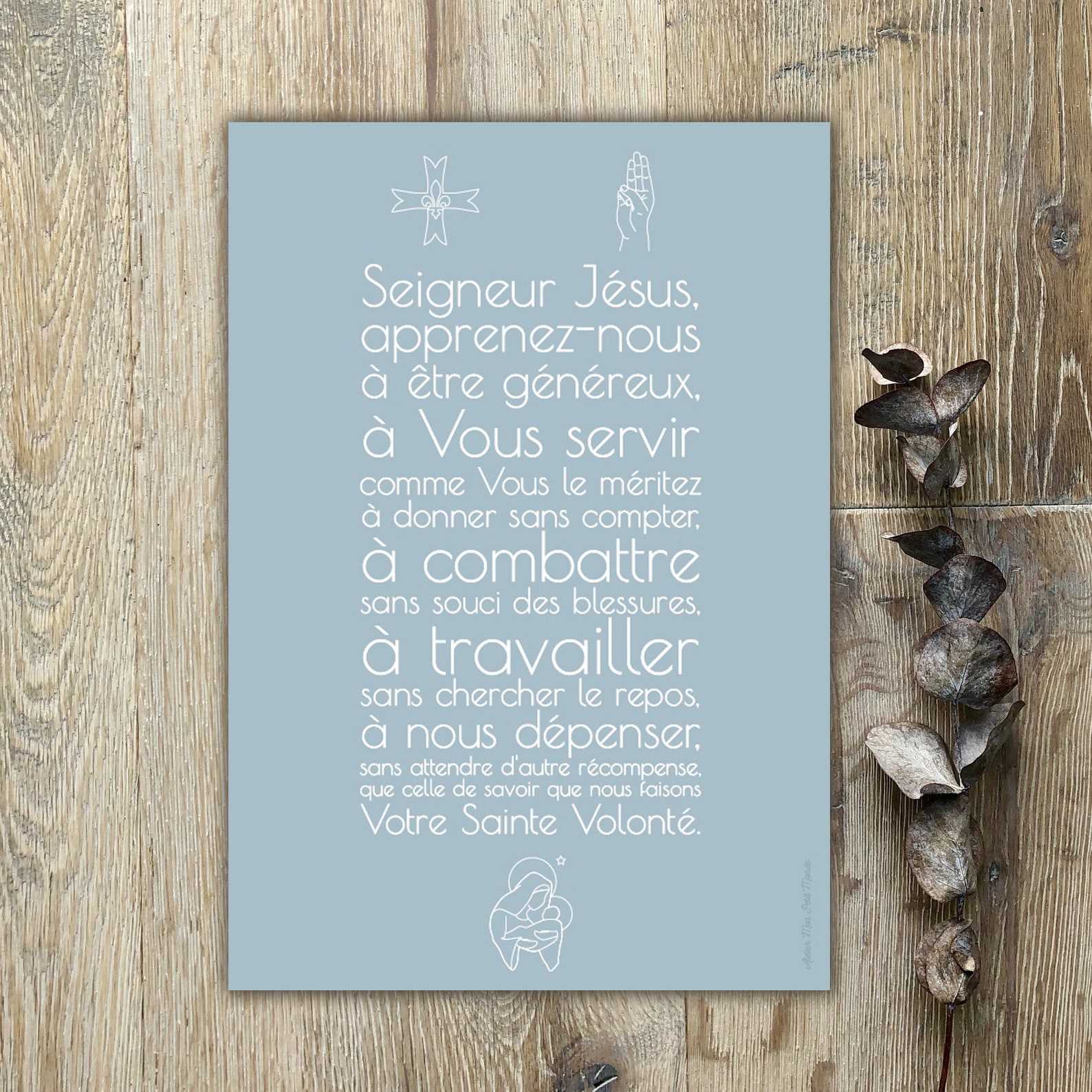 Toile Prière Scoute ou Promesse Scoute - Etsy France