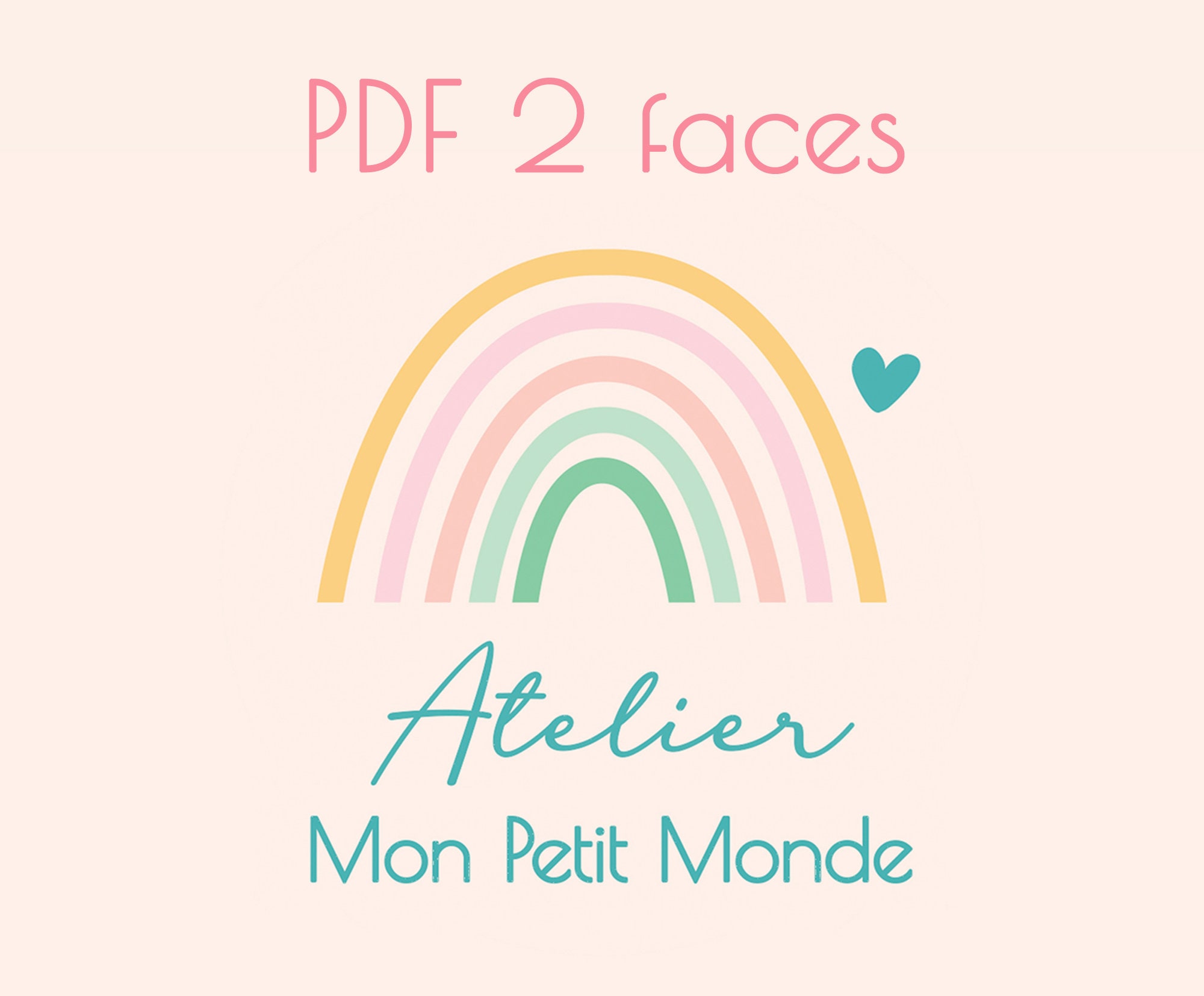 Creating a 2-sided PDF Digital File double-sided - Etsy