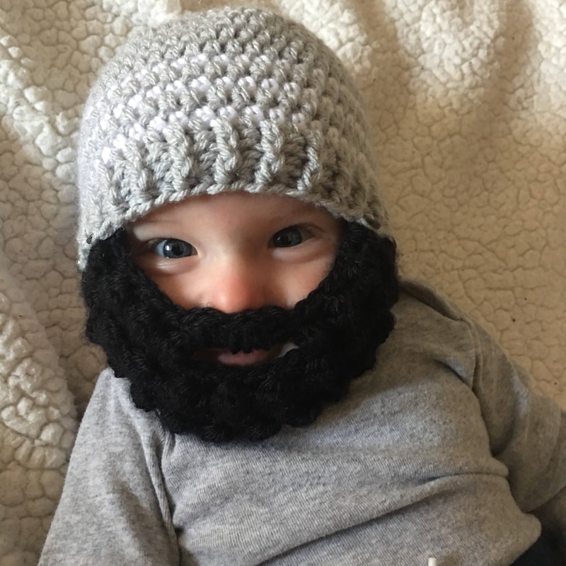 Baby Beard Hat - Etsy