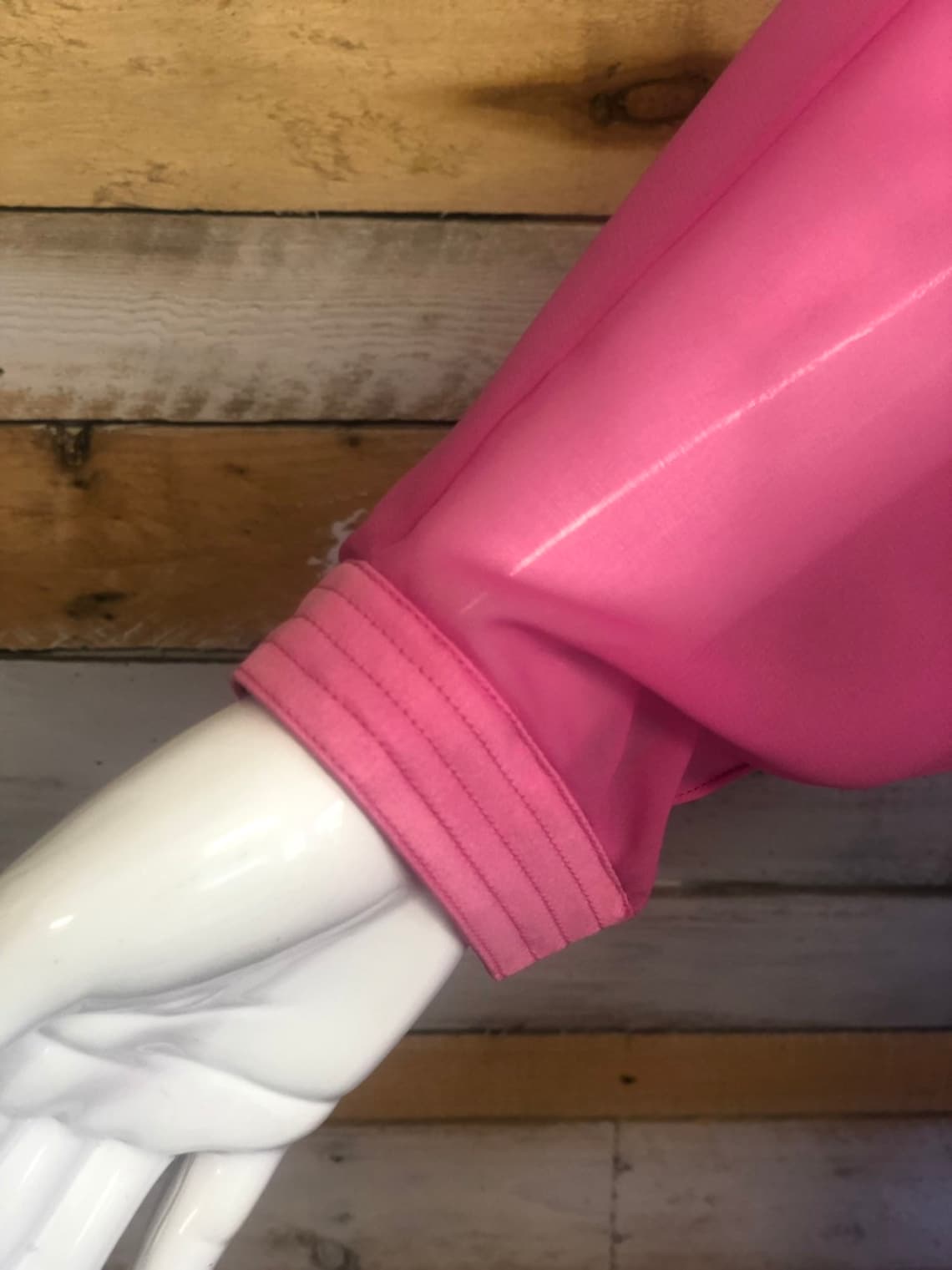 Vintage Yuki for Rembrandt Shocking Pink 1970's Designer Maxi Dress ...