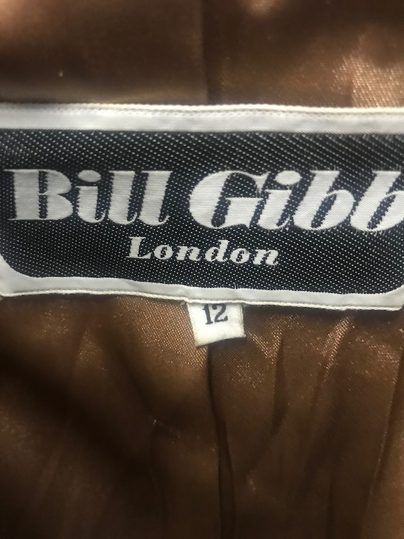 REDUCED -Bill Gibb vintage 1970's leather jacket. But… - Gem