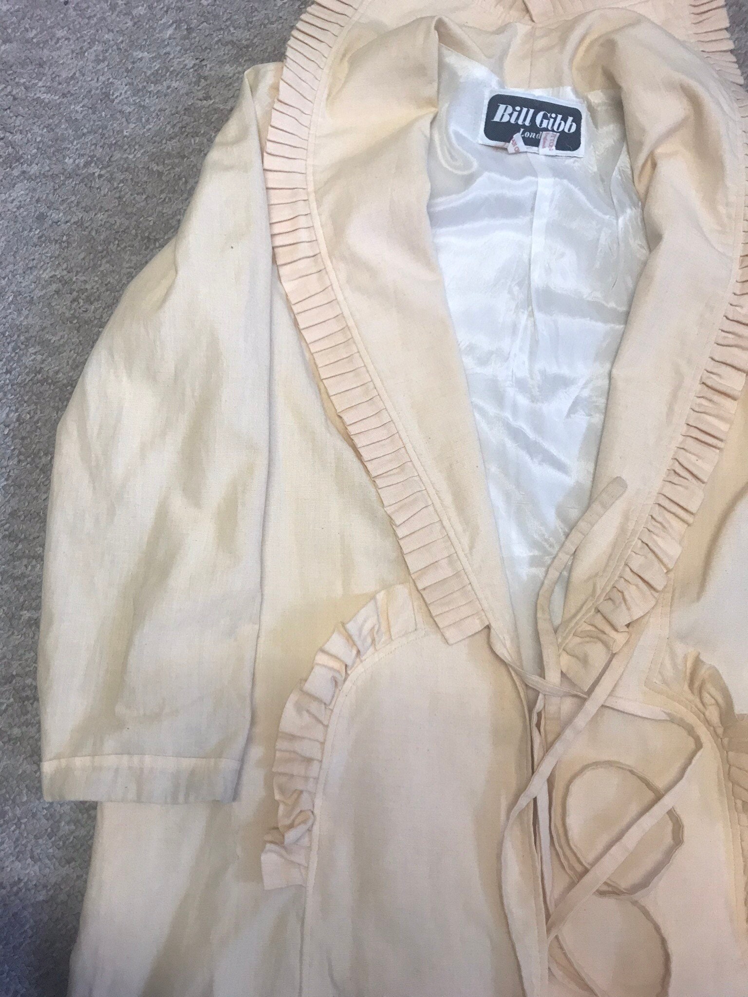 Gorgeous Vintage Bill Gibb Highly Collectable 2-piece Skirt Jacket ...