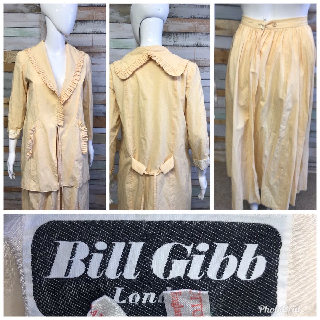 Gorgeous Vintage Bill Gibb Highly Collectable 2-piece Skirt Jacket ...