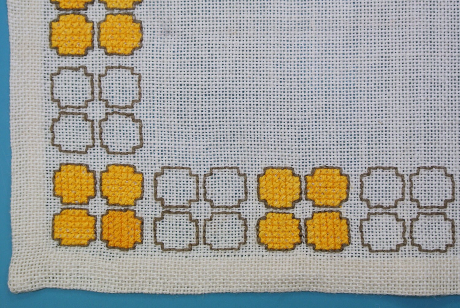 Very Well Done Vintage 1960s Rectangular Handmade Cross-stitch - Etsy