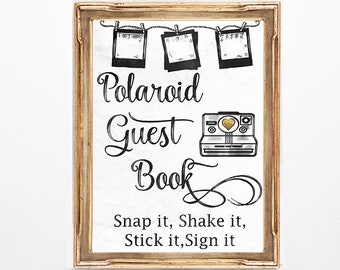 Polaroid sign | Etsy