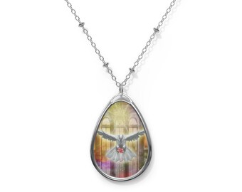 Holy Spirit Pendant With Chain GP03-003 - Etsy