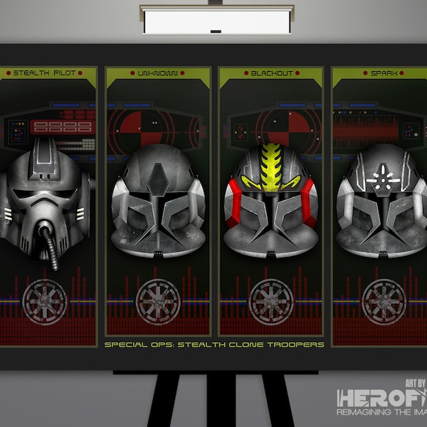 Clone Special Ops Helmet - Etsy