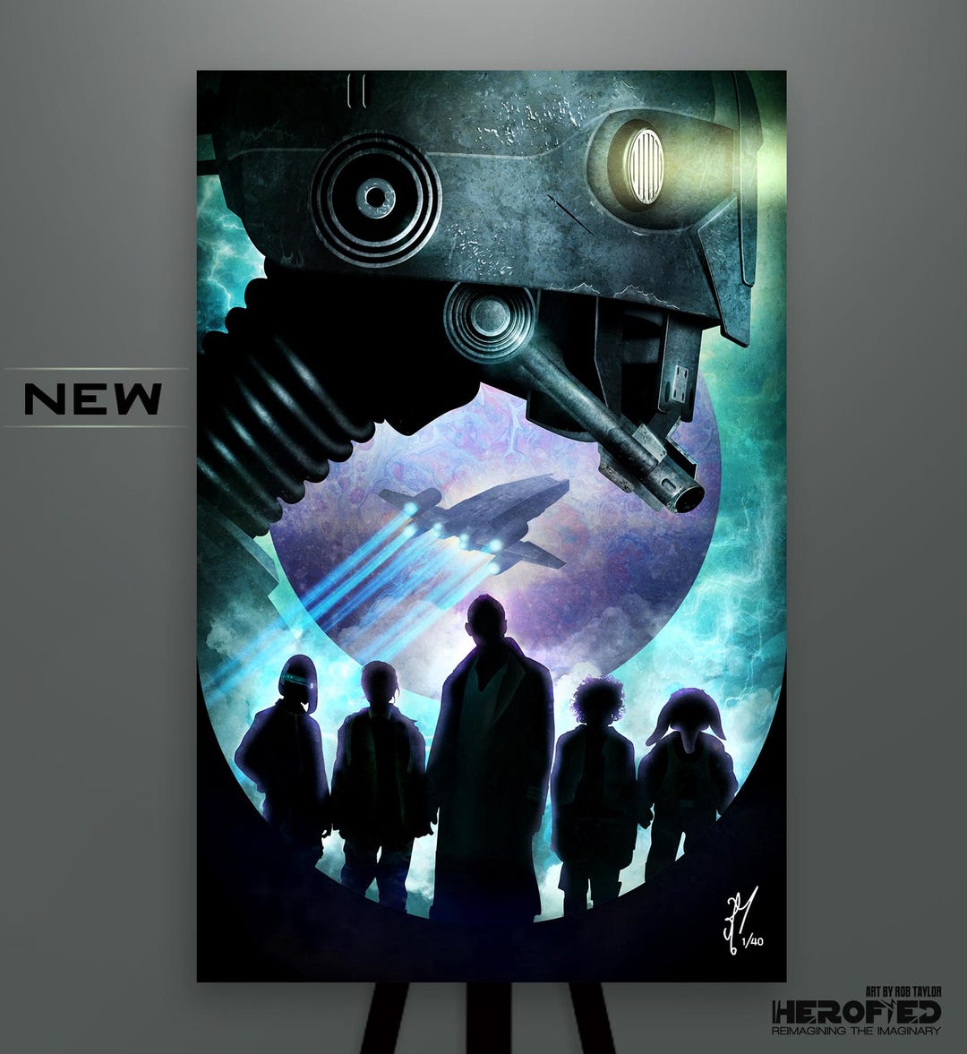 Star Wars Skeleton Crew Inspired "where None Dare to Go" / Artist Proof ...