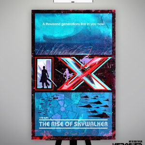 Star Wars Sequel Trilogy Set of 3 Roman Numeral Art Prints by Herofied ...