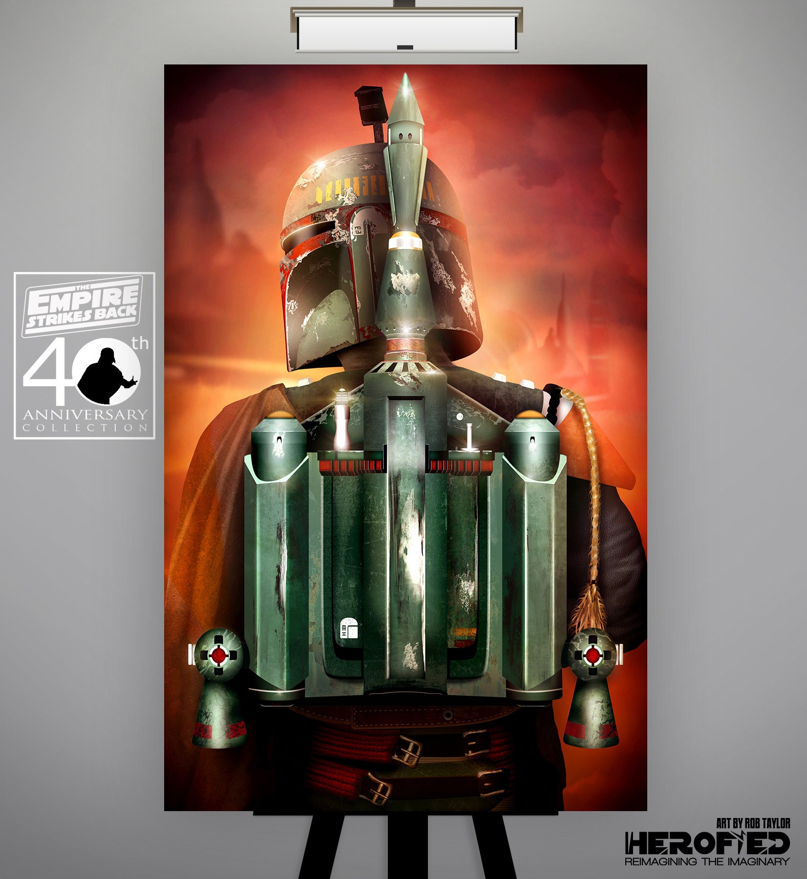 Boba Fett Jetpack Empire Strikes Back
