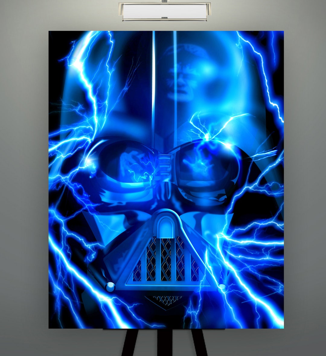 Star Wars "darth Vader's Redemption" Art Print by Herofied / Blue ...