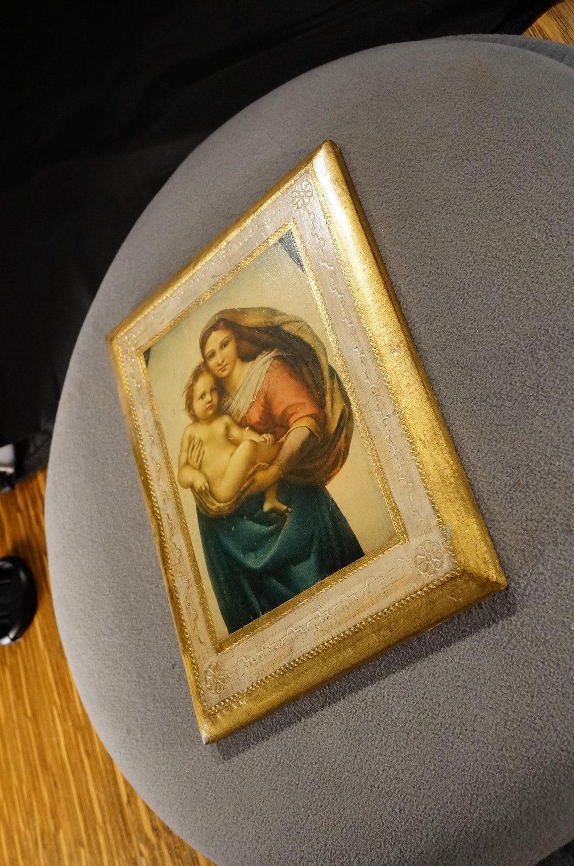 Vintage Italian Florentine Yellow Gold Gilt Gesso on Wood Wall - Etsy