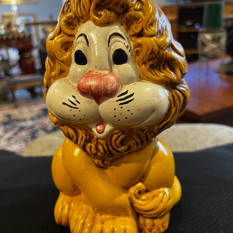 Ceramic Lion - Etsy