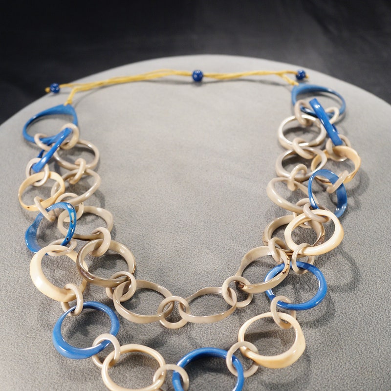 Celluloid Deco Necklace - Etsy