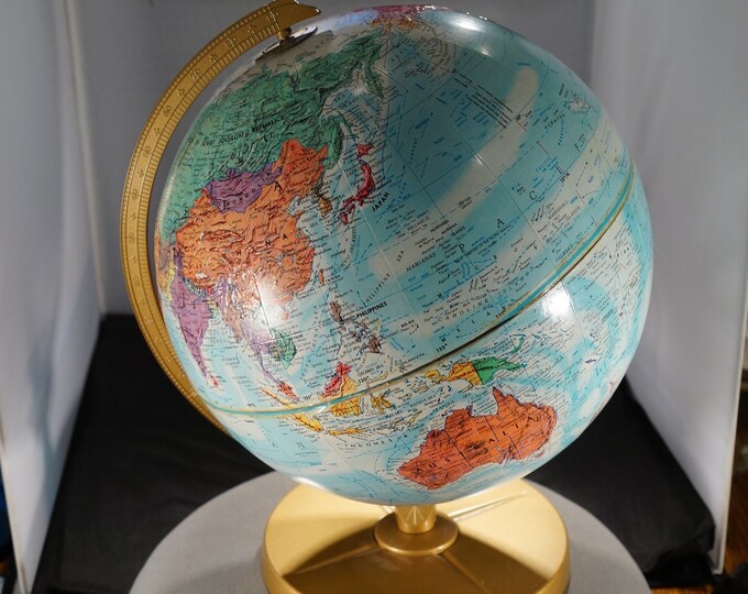 Vintage Replogle 12” World Nations Series Replogle Globe by Leroy M ...