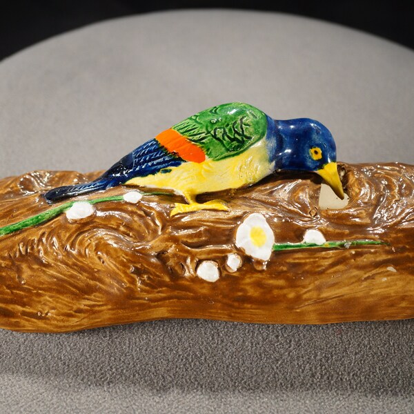 Antique Parrot Pottery - Etsy