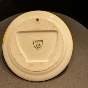 Antique Vintage Pottery Ceramic Earthenware Wall Pocket Morikin Japan ...