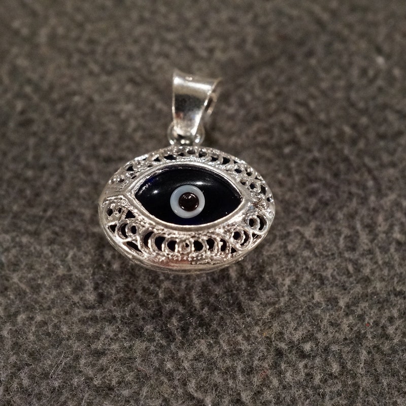 Eye of God Glass Pendants - Etsy