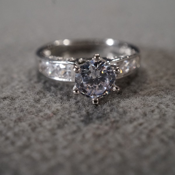 Round Square Ring - Etsy