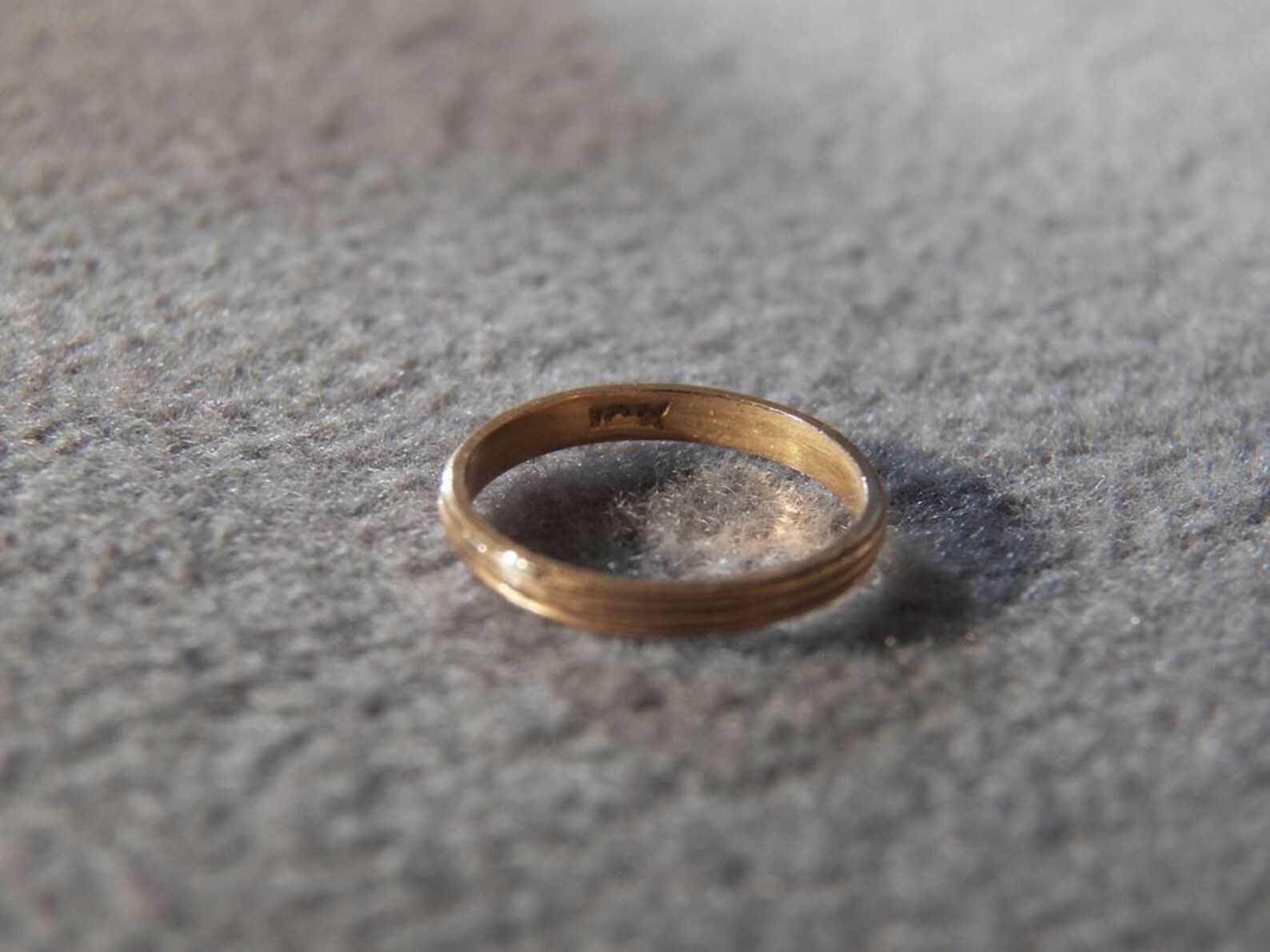 Vintage 10 K Yellow Gold Child's Baby Eternity Style Band | Etsy