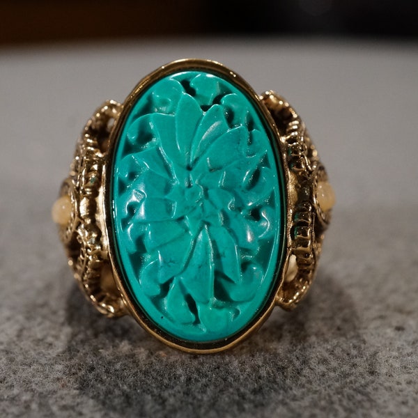 Carved Turquoise - Etsy