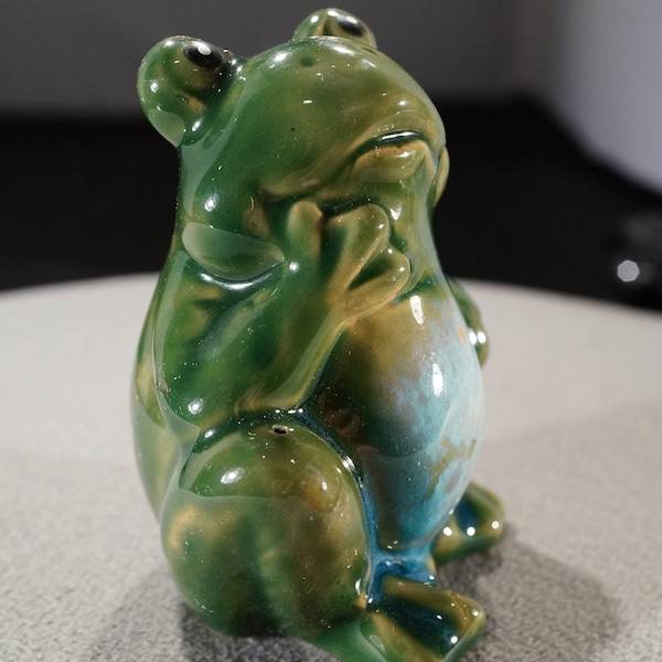Porcelain Frog - Etsy
