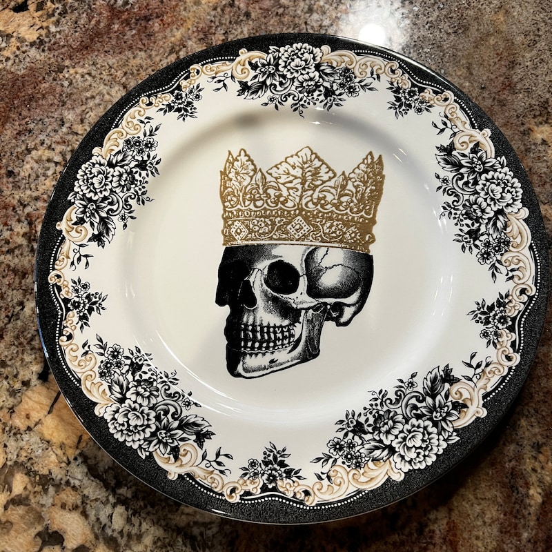 Skull Dinnerware - Etsy