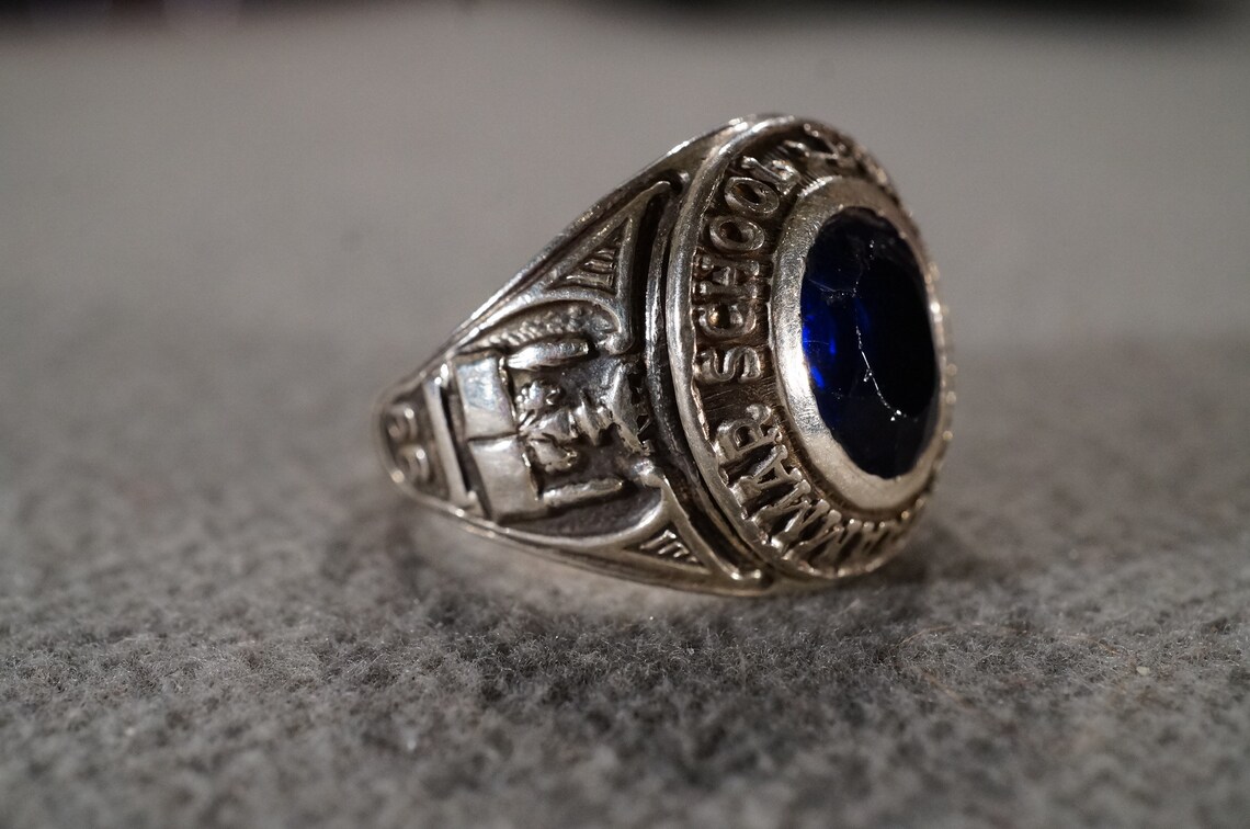 Vintage Collectable Sterling Silver Gammar Middle School Class | Etsy