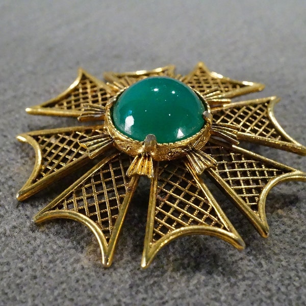 Crest Brooch - Etsy