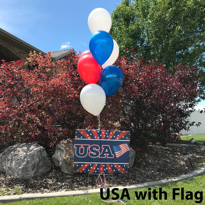 Patriotic Yard Signs - Etsy